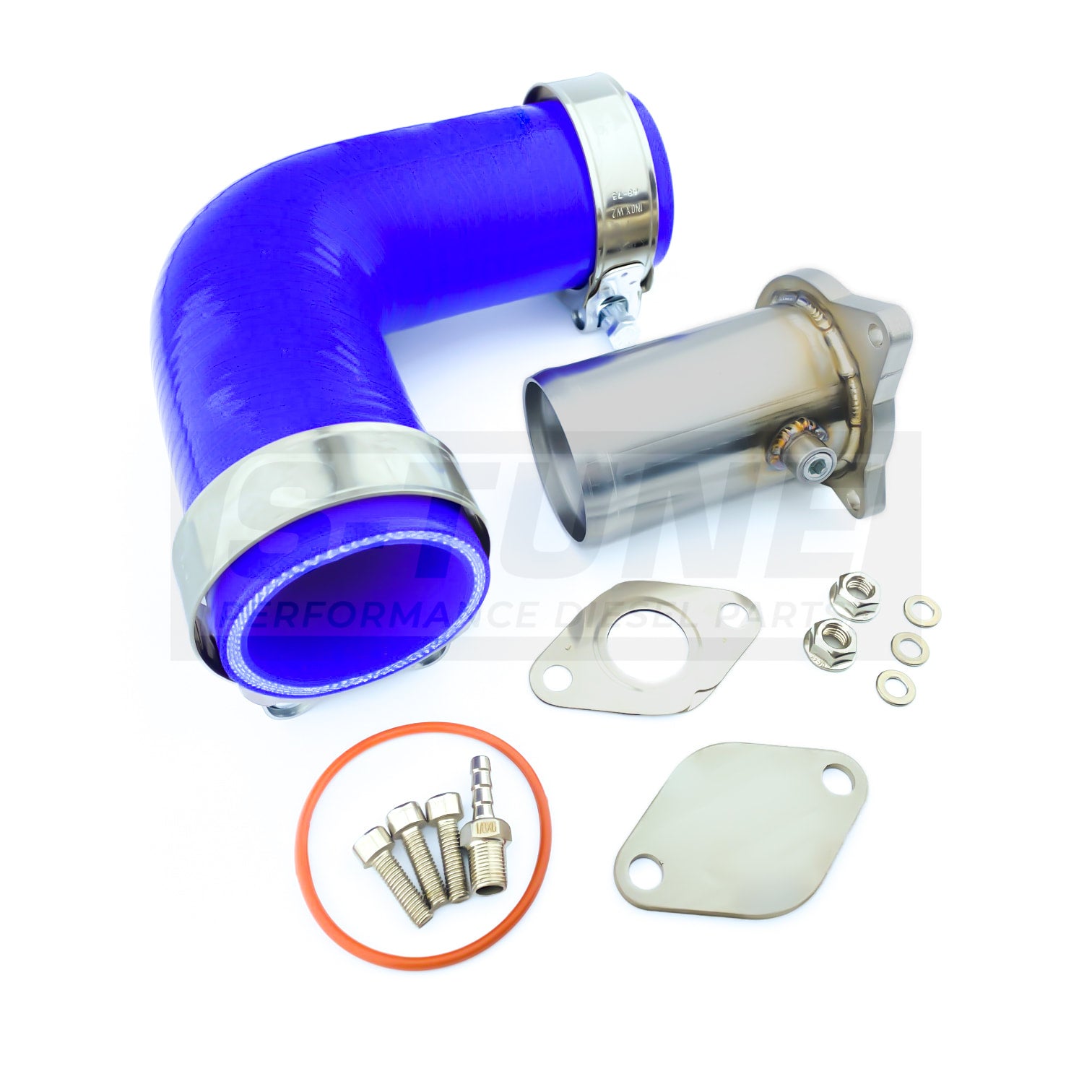 1 9 TDI 57mm EGR Delete Kit With Silicone Elbow PD130 PD150 S Tune
